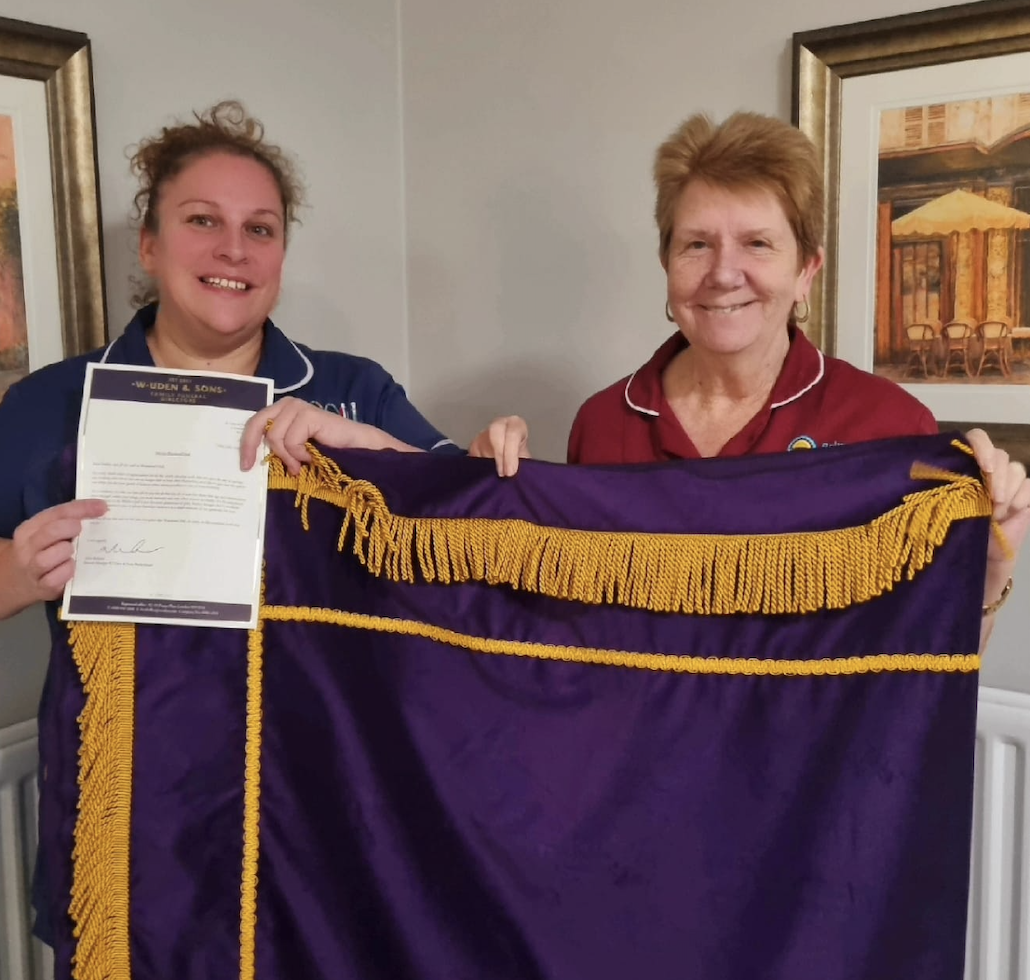 Wombwell Hall Care Home Honoured with Gift from Funeral Directors ...